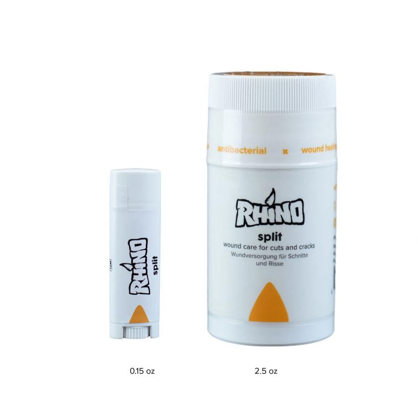 Rhino Skin Split & Split+ - Climbing Wound Care Salve (Cuts, Cracks ...